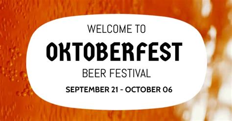 Oktoberfestfestbeer Festivalevent Template Postermywall