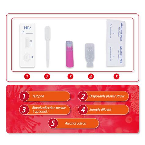 Rapid Std Testing Anti Hiv 12 Rapid Test One Step Hiv Rapid Test Kits China Hiv Test Kit And