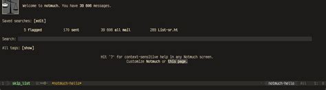 Notmuch 及周边工具配置指南 Nayukis Archive