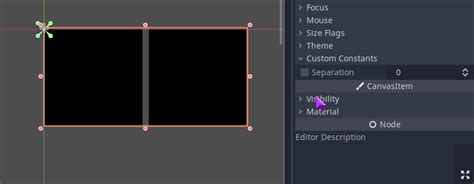 unable to set hboxcontainer vboxcontainer separation custom constant to