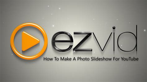 Make A Slideshow For YouTube YouTube