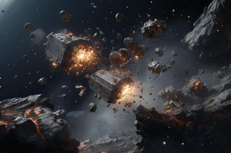 Premium Photo A Space Mining Company Extracting Valuable Resourc 00128 01