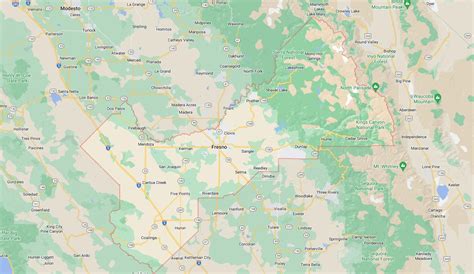 Cities And Towns In Fresno County California