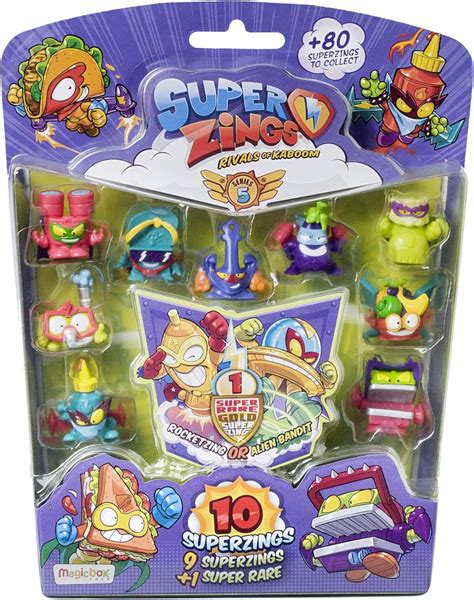 SuperZings Serie 5, Blister con 10 Cifre (PSZ5B016IN00), 9 Cifre ...