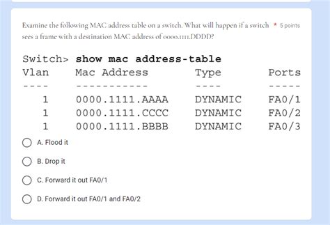 Solved Show Vlan Is A Command Can You Use To Verify The