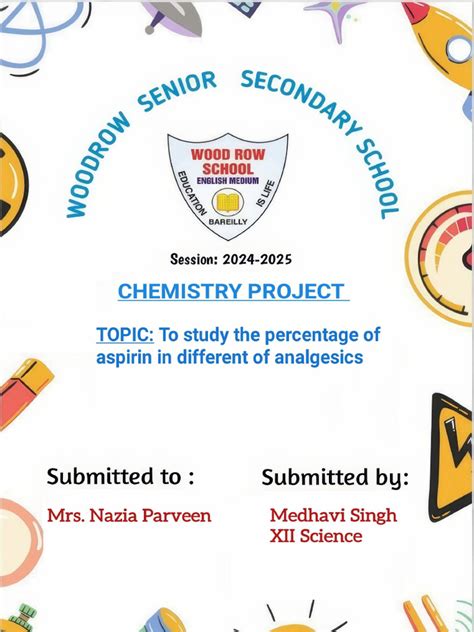 Medhavis Chemistry Project Pdf