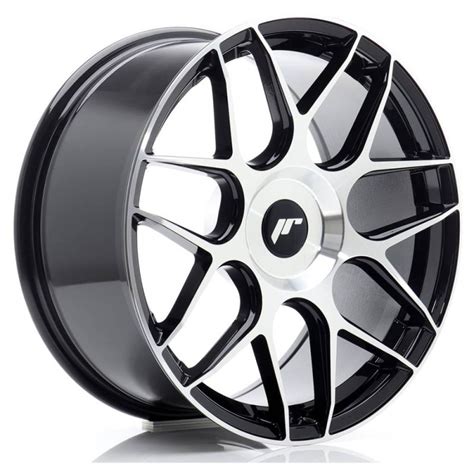 Japan Racing Jr Wheels Jr18 18x85 Et20 To Et45 Custom 3h Pcd Black