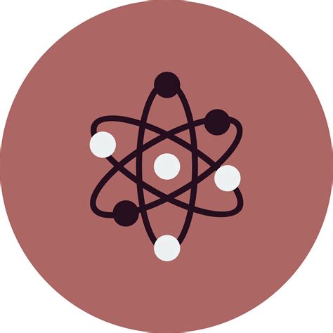 Atomic Structure Vector Icon 21131349 Vector Art At Vecteezy