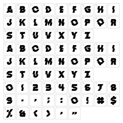 Distortion Dos Analogue Font Vectordad