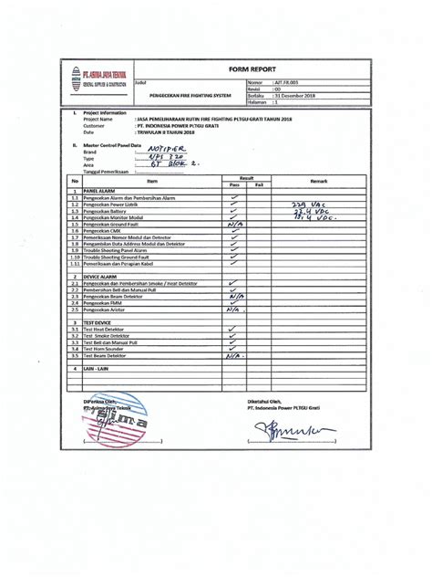 Form Report Grati Pdf