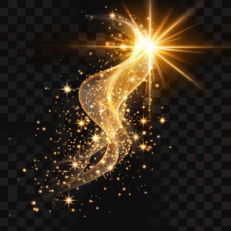 반이는 빛 효과 Png 프리미엄 Ai 생성 이미지
