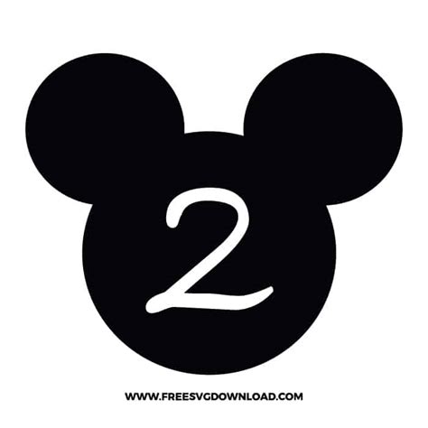 Mickey Mouse Number 2
