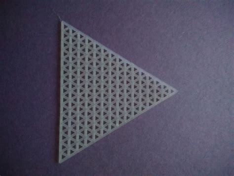 Plastic Canvas Triangle Pre Cut Plastic Canvas Shape Etsy