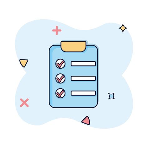 Premium Vector Vector Icon Clipboard And Check Marks To Do List In