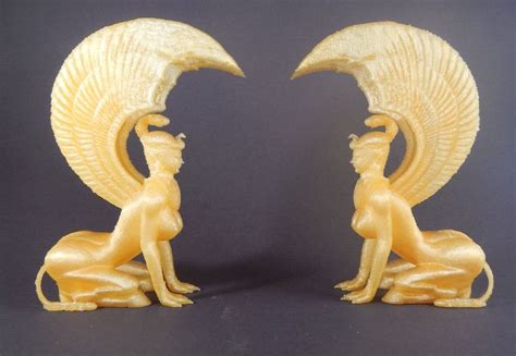 3d Printed Guardian Sphinx Etsy Sphinx The Neverending Story Prints