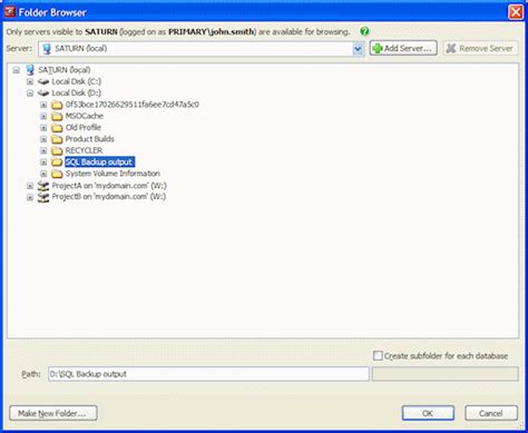 Specifying File Paths Sql Backup 10 Product Documentation