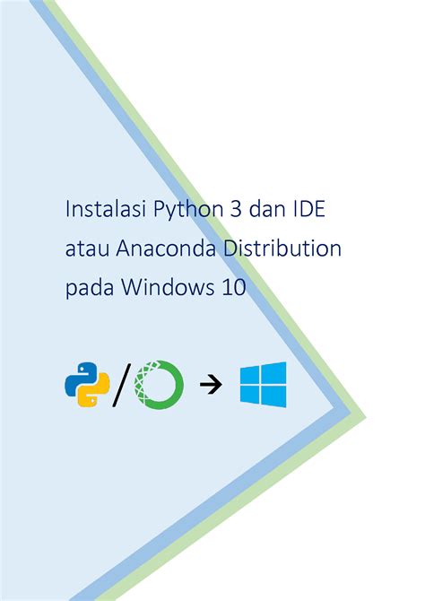 SOLUTION Instalasi Python Dan Ide Pada Windows Studypool