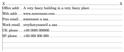 Tables How To Keep Identical Vertical Spacing In A Custom List Environment Regardless Of