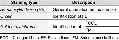 The Protocol Of Staining Procedures Download Scientific Diagram
