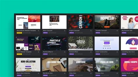 Slider Revolution Manual Modules Quick Summary