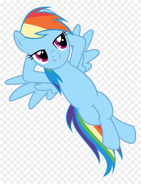 Mlp Rainbow Dash Cloud Vector