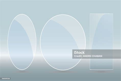 유리 접시 설치 됩니다 벡터 유리는 투명 배경 배너 유리입니다 유리 그림입니다 컬러 프레임입니다 0명에 대한 스톡 벡터 아트 및 기타 이미지 Istock