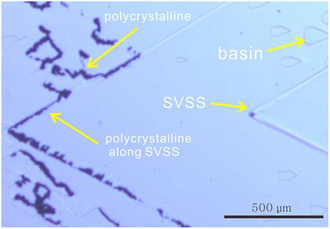 Surface Morphology Of 3c Sic Grown On The C Face Of A 4h Sic Substrate