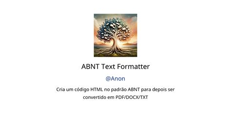 abnt text formatter gpts features and functions examples and prompts
