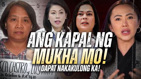 IKAW FRANCE CASTRO, ANG KAPAL NG MUKHA MO DAPAT NAKAKULONG KA! —BINAG ...