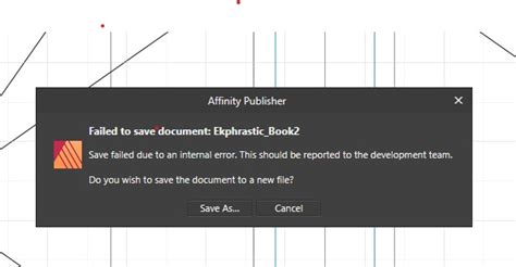 Cant Save Documents In 1100 V1 Bugs Found On Windows Affinity Forum