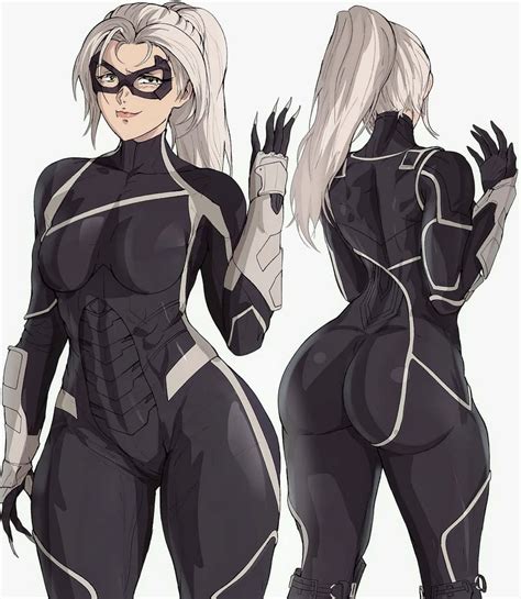 Black Cat And Felicia Hardy Marvel And More Drawn By Yoracrab Danbooru