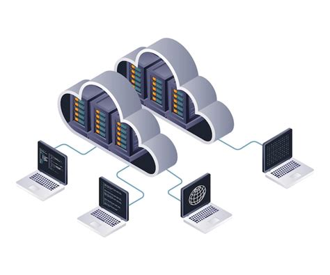 Premium Vector Computer Automation For Data Transaction Security In