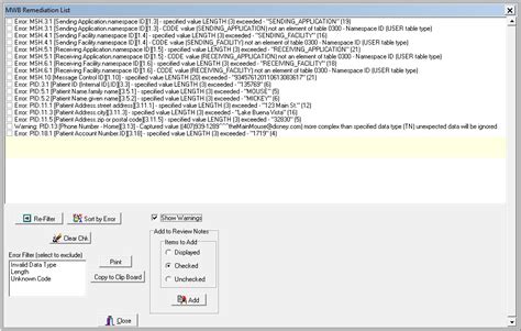 hl7 programming using additional tools for hl7 message validation