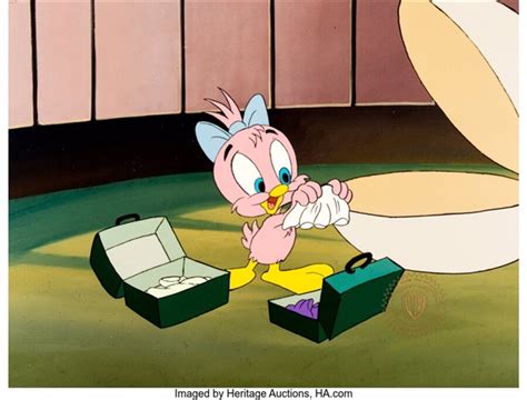 Tiny Toon Adventures Sweetie Pie Production Cel Warner Brothers C