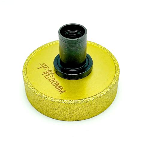 평행 측면의 진공 브레이징 다이아몬드 연삭 디스크 75mm Diy 다이아몬드 휠 건식 또는 습식 타일 사용 대리석 콘크리트 사용