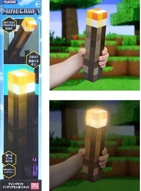 Lampara Antorcha Minecraft Global Store