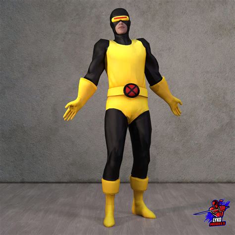 Cyclops Original Outfit For G8m Free Daz Content By Lykomodels