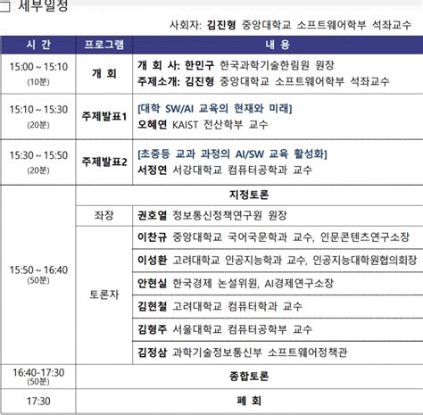 과기한림원 Ai·sw 교육 활성화 온라인 토론회 개최 Zdnet Korea