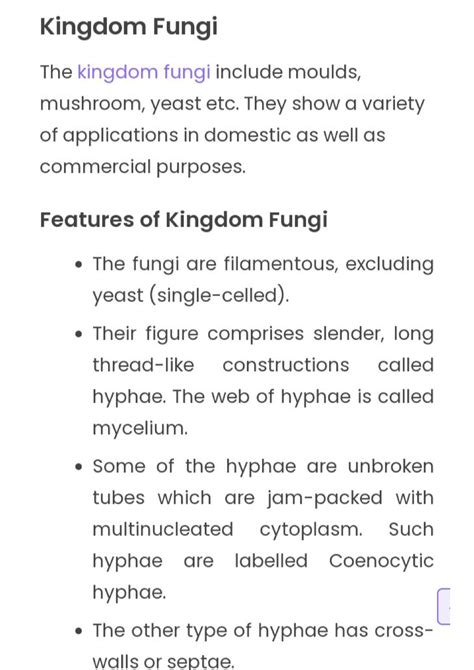 Kingdom Fungi Lectural Notes Bsc Botony Studocu