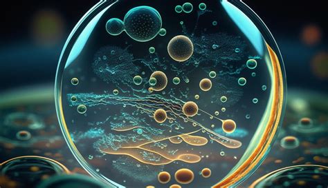 Premium Ai Image Bacteria On Through A Microscope Generative Ai