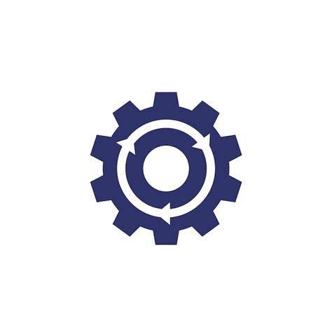 Premium Vector Integration Integrate Icon Gear And Arrow