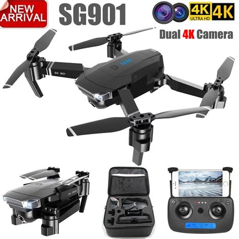 ZLL 2019New SG901 камера Дрон 4K HD Двойная камера дроны следящие за ...
