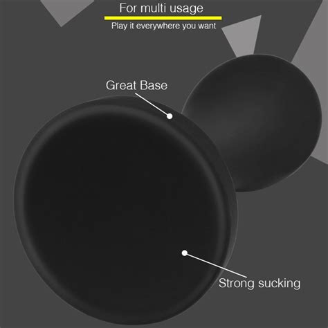 Intimate™ 100 Slicone Anal Plug With Base Anal Sex Toy For Menwom