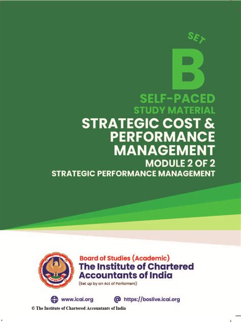 Index Icai Module 2 Pdf Strategic Management Value Chain