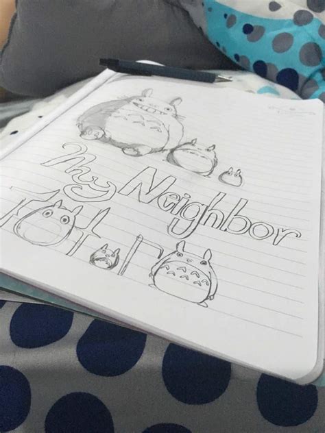 My Neighbor Totoro Drawing Studio Ghibli Amino
