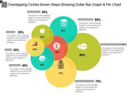 Overlapping Pie Chart SlideTeam