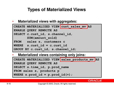 Ppt Materialized Views Powerpoint Presentation Free Download Id5954781