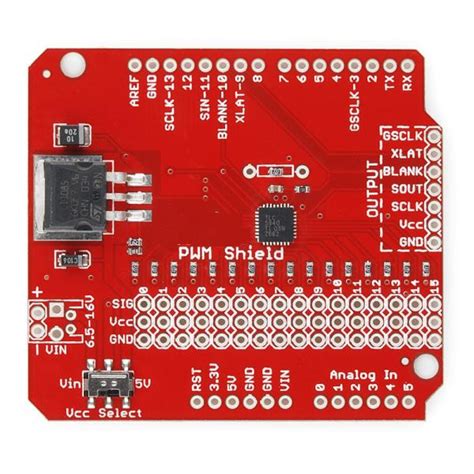 ШИМ Pwm Shield для Arduino