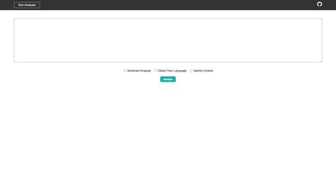 Text Analyser Textanalyser