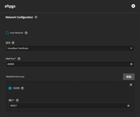 How To Set Webdav To For The App Sftpgo Or Turn On Ssl Truenas Community